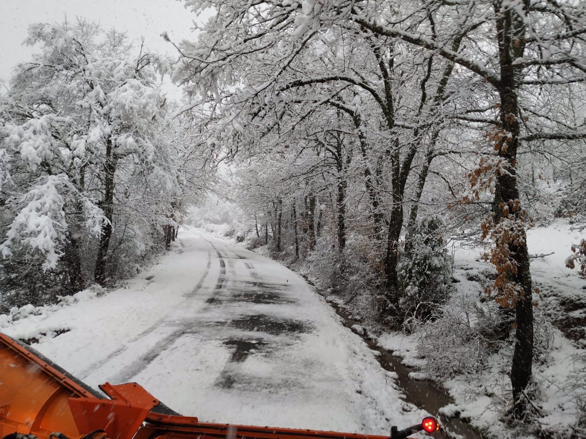 Llega la nieve. Aemet prevé acumulaciones de 5 centímetros a partir de ...